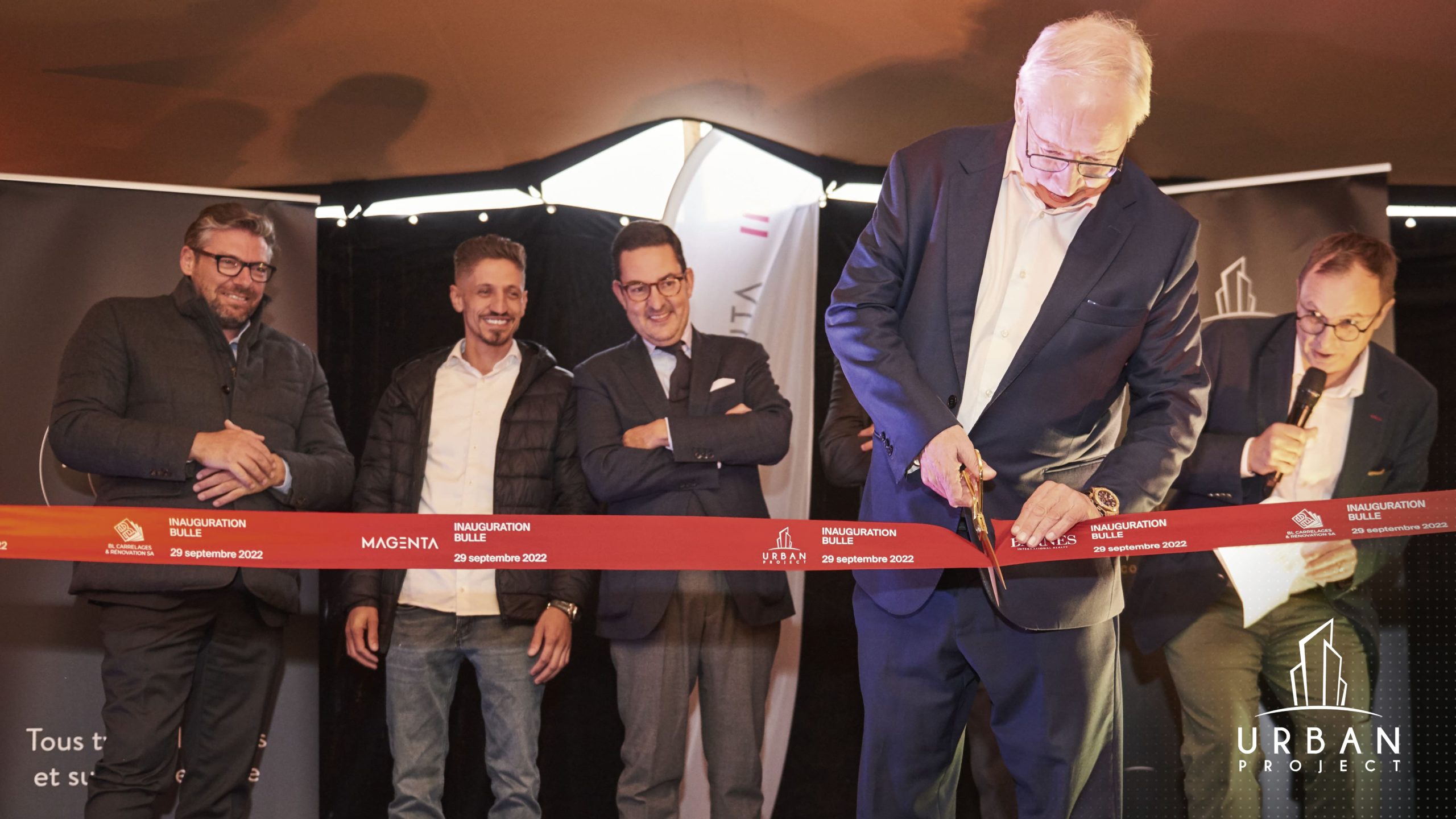 Inauguration de la succursale d'Urban Project à Bulle | URBAN PROJECT SA